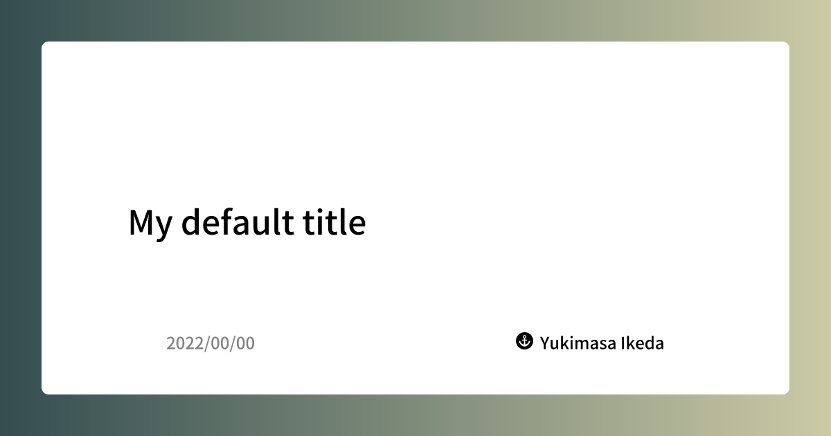 Home | Yukimasa Ikeda